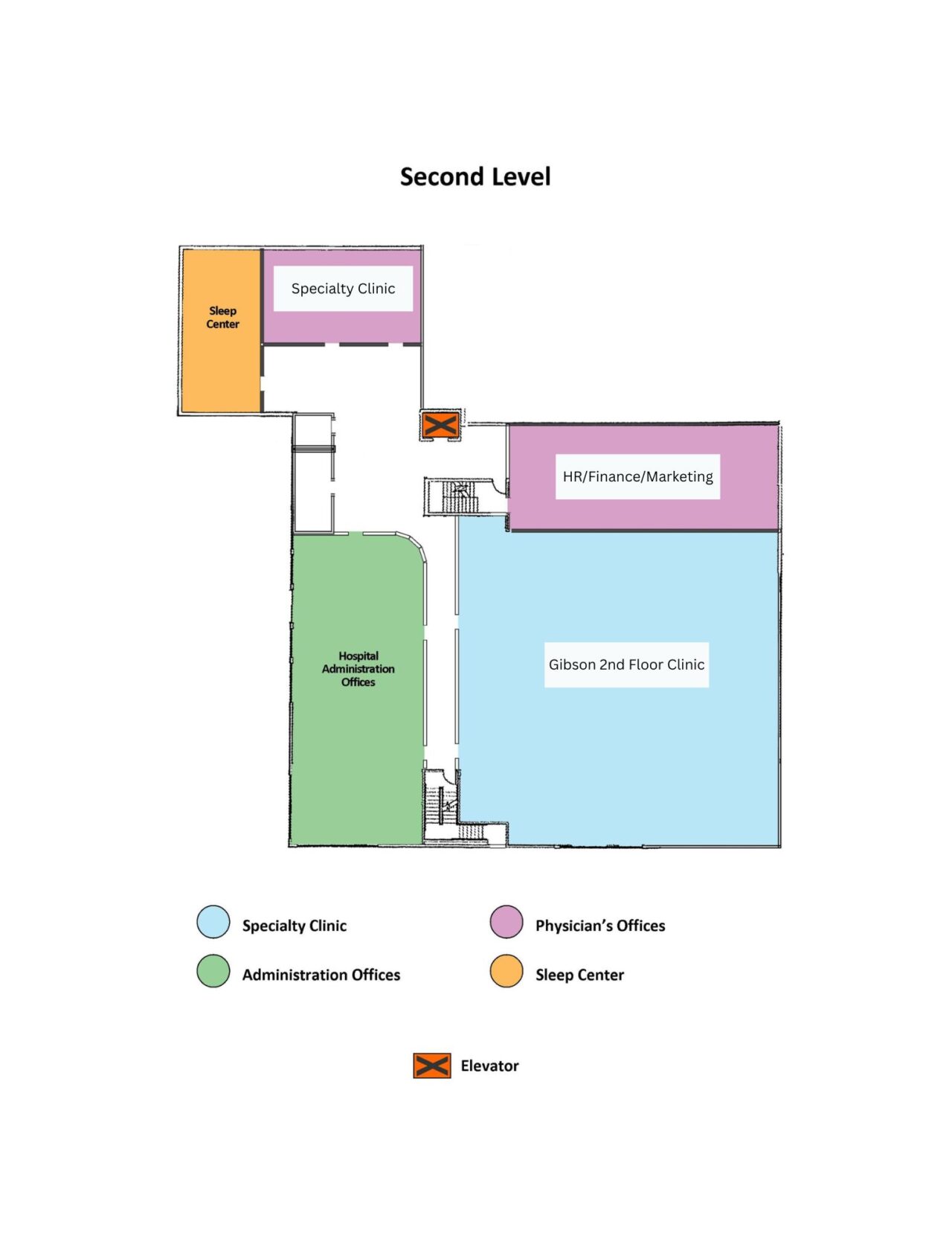 Hospital Map - Helen Newberry Joy Hospital